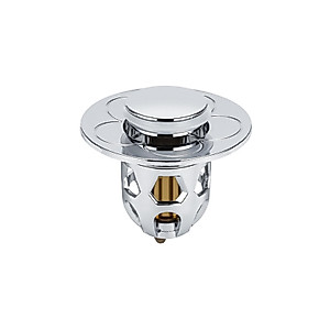 BILIKEYU Sink Drain Stoppers 2024 Newest Sink Stopper with Hair Catcher Washbasin Water Head Plug Bathroom Sink Drain Strainer for 1.341.57in Drain Hole Bathtub Drain Home Tools (A, One Size)