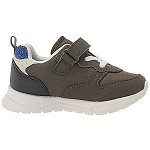 OshKosh B'Gosh Boys Sneaker, Olive, 4 Toddler