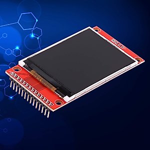 Jectse LCD Display, 2.4 inch 240x320 SPI LCD Display Panel Module ILI9341 Driver with PCB 5V/3.3V STM32 for,Teensy 3.2，