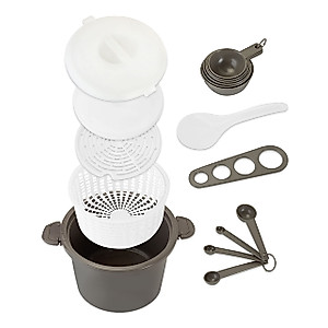 Progressive Rice & Pasta Cooker Set, 12 Cup Capacity