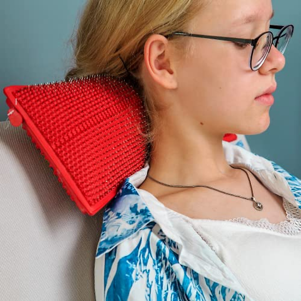 LYAPKO Pillow Acupuncture Applicator 5.8 AG 1792 Needles. Unique Massager Active Pillow for The Relief of Pain & Stress. Premium Acupressure Patented Therapy Massage Tool.