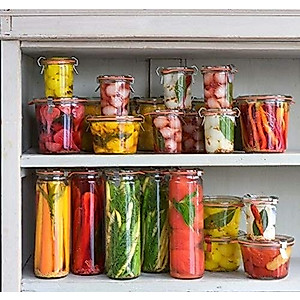 Weck Jars 908 1 Liter - Pack of 2 Glass Jars