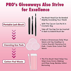 PRO Lash Glue Remover for Lash Clusters 150ML Adhesive Remover with 3 Reusable Cleansing Eco Pads 1 Eyelash Brush DIY Lash Extension Remover Eye Cleanser Quick removal of Lashes Gentle Soothing