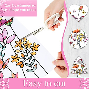 24 Sheets Scented Drawer Liners Drawer Liners for Dresser Non Adhesive Paper Sheets Fragrant Drawer Paper Liner for Shelf Closet Dresser Drawers Home Bedroom (Floral Style)