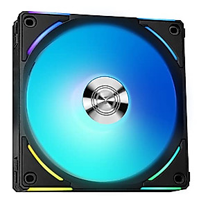 Lian Li UNI Fan AL140 V2 140mm Black Single Pack Without Controller (only Compatible with UNI Fan AL V2)