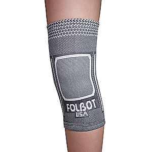 Knee Support Brace Pair for Women Men - Knee Compression Sleeve for arthritis Knee Pain Recovery Running Sports Athletic Injuries Two Pieces