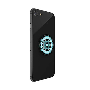 PopSockets Phone Grip with Expanding Kickstand, Mandala PopGrip - Peace Mandala Sky