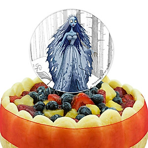 Acrylic Corpse Bride Bride Cake Topper Party Decoration for Wedding Anniversary Birthday Graduation