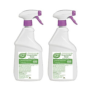 Garden Safe Brand Insecticidal Soap Insect Killer 24 Ounces, Ready-To-Use, For Organic Gardening, 2 Pack