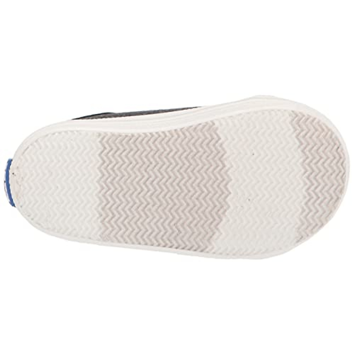 Keds Baby Kickstart Crib Sneaker, Black, 3 US Unisex Infant