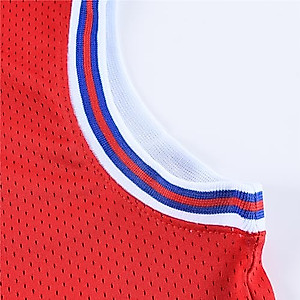 Youth #23 Space Movie Basketball Jersey 90s Hip Hop Party Basketball Shirt for Kids (Red L)