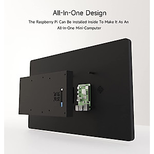 waveshare 21.5inch Capacitive Touch Monitor, 1080×1920 Full HD, Compatible with Raspberry Pi/Jetson Nano/PC-Monitor Only