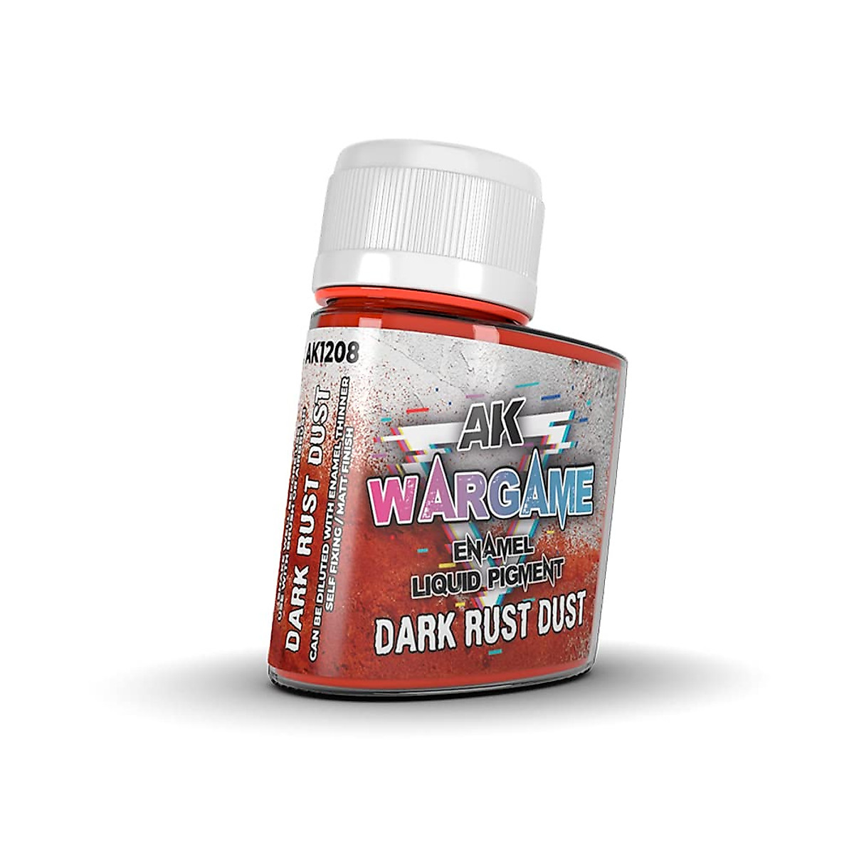 AK WARGAME LIQUID PIGMENTS AK1208 Dark Rust Dust (35ml)