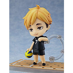 Orange Rouge Haikyu!! to The Top: Atsumu Miya Nendoroid Action Figure, Multicolor