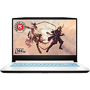MSI Sword 15 Gaming & Entertainment Laptop (Intel i7-11800H 8-Core, 16GB RAM, 512GB PCIe SSD, RTX 3050 Ti, 15.6" Full HD (1920x1080), WiFi, Bluetooth, Webcam, 1xUSB 3.2, Win 10 Home)