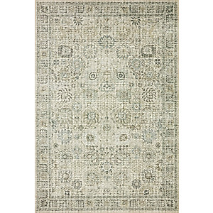 Loloi II Skye Collection SKY-14 Natural/Sage 9'-0" x 12'-0" Area Rug