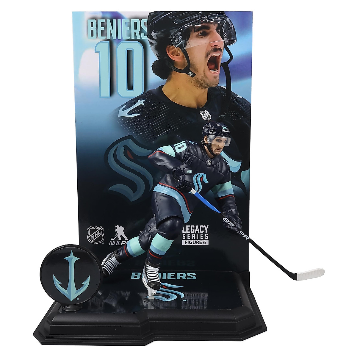 McFarlane Toys - Matty Beniers (Seattle Kraken) NHL 7in Posed Figure, McFarlane's SportsPicks