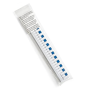 hand2mind 12 inch Flexible Safe-T Plastic Beginner Rulers, Set of 12