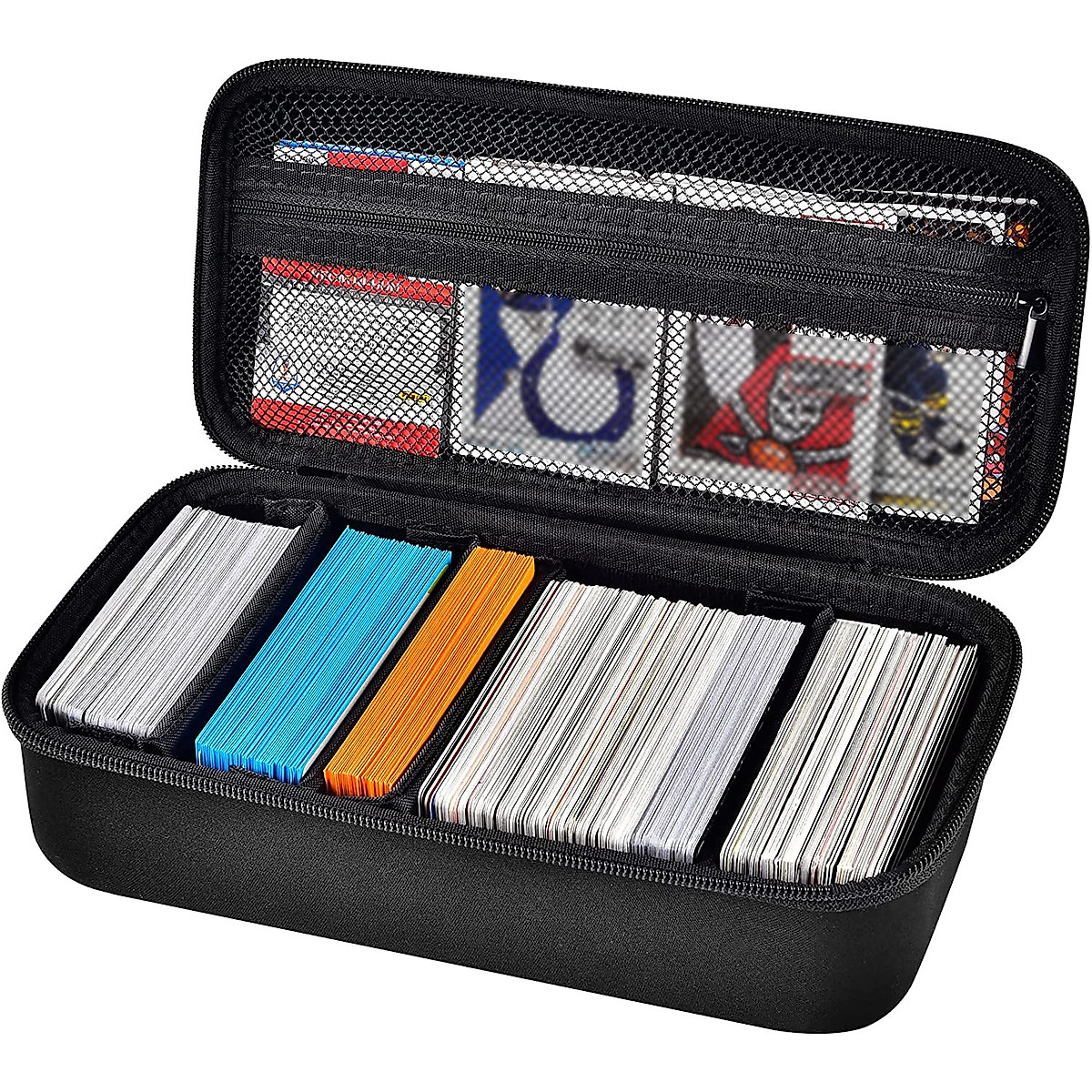 900+ Card Game Case Holder for Cards Against Humanity/for Magic The Gathering Board & Expansions/for CAH/for MTG/for Deck Box/for Yugioh/Football/Topps Sports Card/for Kids Against Maturity (Black)