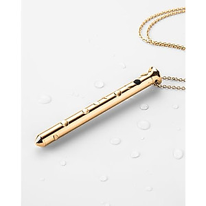 Crave Vesper 2 Original Vibrator Necklace | Wearable Sex Toys Vibrating Necklace for Adults | Luxury Adult Toys & Adult Toy Accessories, Gold