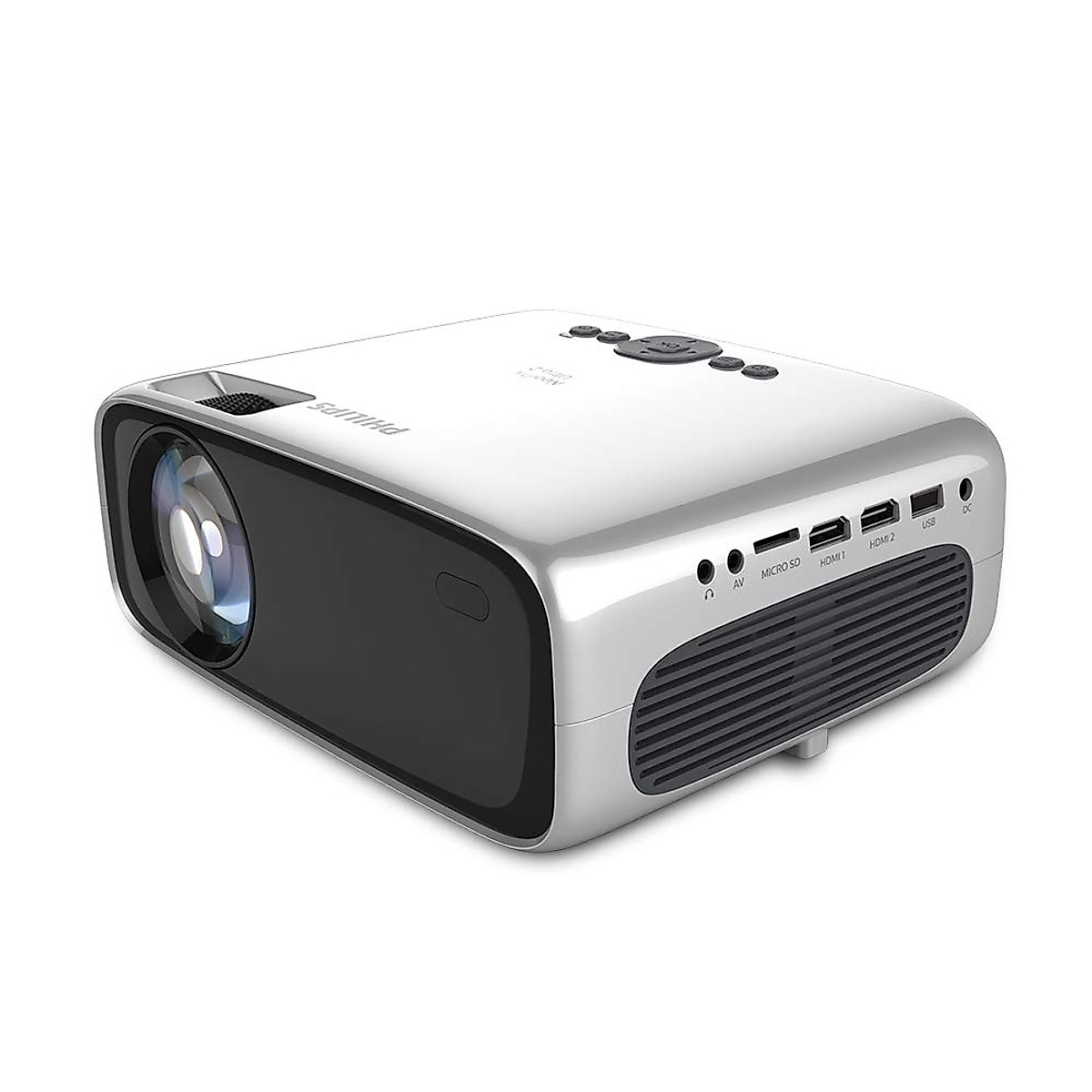 Philips NeoPix Ultra 2, True Full HD Projector with Apps and Built-in Media Player