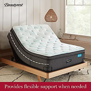 Beautyrest BR800 11.5 inch Twin Mattress - Hybrid Mattress with Cooling Gel Memory Foam and Pocketed Coils - Motion Separation and Temperature Control - Medium Feel - Twin Size Mattress Only