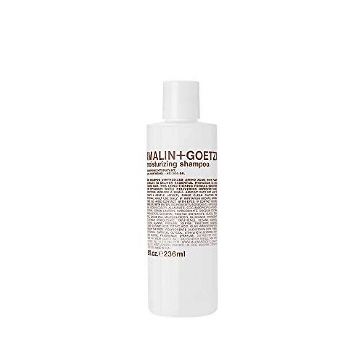 Malin + Goetz Moisturizing shampoo â€“ clarifying, unisex natural shampoo to cleanse & hydrate. vegan and cruelty-free, 8 Fl Oz (Pack of 1)