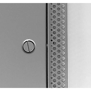Access Door 10" X 10" Steel Access Panel Door with Plaster Bead Frame for Wall/Ceiling Application with Slotted Lock - [Outer Dimensions: 11" Width X 11" Height]