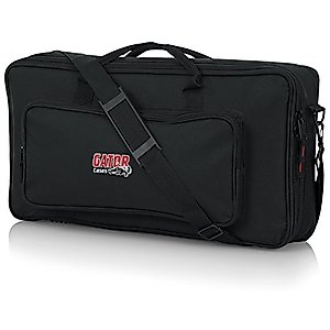 Gator Cases Gig Bag for Micro Controllers, Keyboards, and Multi-Effects Pedals; 23" x 12.125" x 3" (GK-2110)
