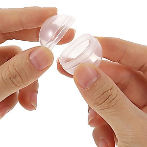 Vending+Machines 50pcs Gumball Vending Machine Capsules Small Round Capsules Bulk Clear Capsules Balls for Gumball Machines Vending Machine 38mm Bulk Candy