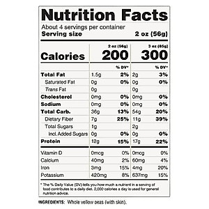 ZENB Plant Based Spaghetti - Made From 100% Yellow Peas, Gluten Free Pasta, Non-GMO, Vegan, Certified Kosher, 17g of Protein & 11g of Fiber In Every 3 oz Serving, Spaghetti - 8 oz Boxes (Pack of 3)