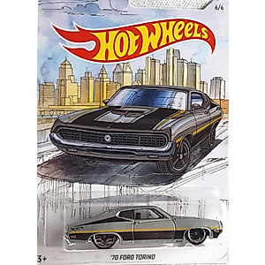 Hot Wheels Detroit Muscle Car Complete Series 6 Car Set