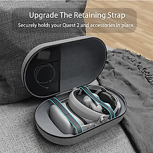 fanluoqi Head Strap Accessories Compatible with Meta Quest 2, Elite Strap for Added VR Comfort & Balanced Weight