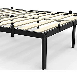 Breezehome 6 Pcs Non Slip Mattress Gaskets for Bed, Anti-Slip Baffle Fit for 0.98 Inches Wide Metal Bed Frames, Easy Assembly