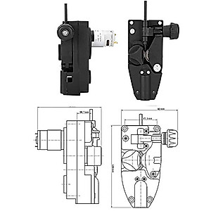 YWBL-WH DC 24V 10W Mig Welder Roll Wire Feed Motor 0.6-1.0mm Soldering Wire Feeder Machine,TIG Welding Accessories Fit, Welding Equipment And Accessories