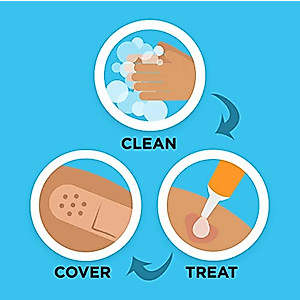 Band-Aid Brand Tru-Stay Clear Spots Discreet First Aid and Wound Care for Minor Cuts and Scrapes, All One Size, 50 Count