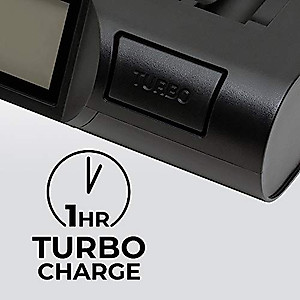 Powerex MH-C980 8-Cell Charger Analyzer with 8 Pro AA 2700mAh Batteries