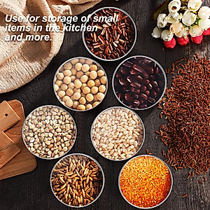 DINGPAI 27pcs Candle Tins, 2oz Metal Tins, Round Empyt Candle Containers for Candle Making, Party Favors, Spices & Gifts