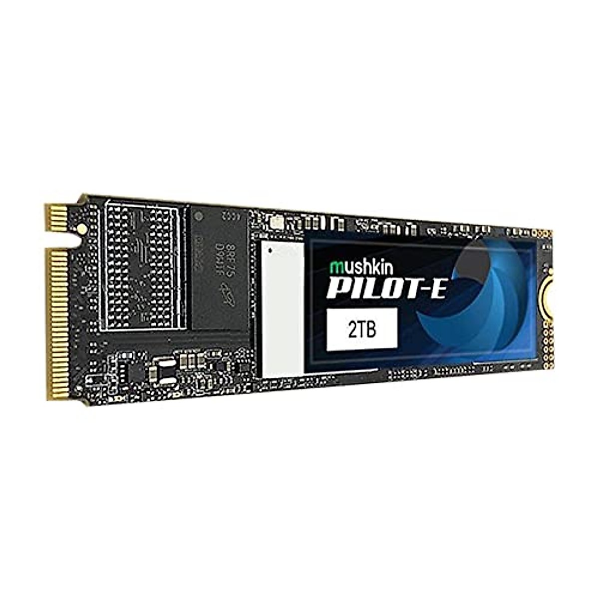 Mushkin Pilot-E – 2TB PCIe NVMe – Opal Data Encryption – M.2 (2280) Internal Solid State Drive (SSD) – Gen3 x4 – 3D TLC - (MKNSSDPE2TB-D8)