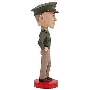 Royal Bobbles Dwight D. Eisenhower Bobblehead, Premium Polyresin Lifelike Figure, Unique Serial Number, Exquisite Detail