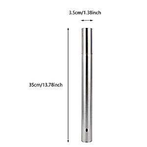 Ruchdy Skewer Holder Stainless Steel Skewer Barbecue BBQ Needle Holder Storage Box Case