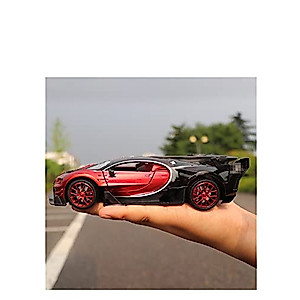 HYQHYX Scale Car Model for Bugatti Vision Gt Metal Alloy Car Model Diecast Vehicles Car Model Miniature Scale Gift 1:24 Proportion (Color : 2)