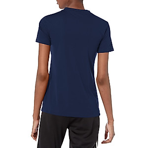 adidas Women's Entrada 22 Graphic Jersey, Team Navy Blue/Black, Medium