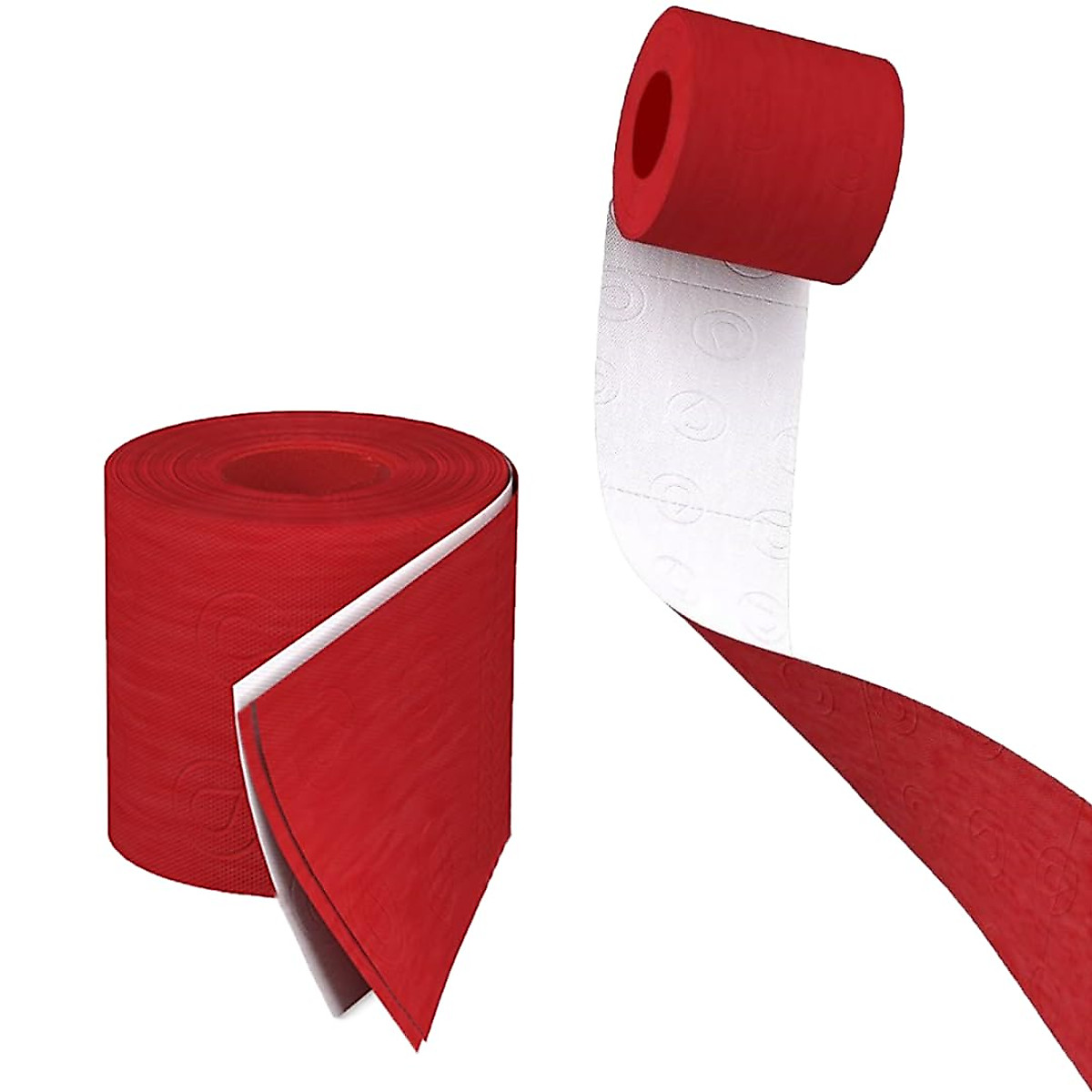 Renova Luxury Scented Colored Toilet Paper 6 Jumbo Rolls 3-Ply-180 Sheets Red, 1 Count (Pack of 1) (renmaxirtp6)