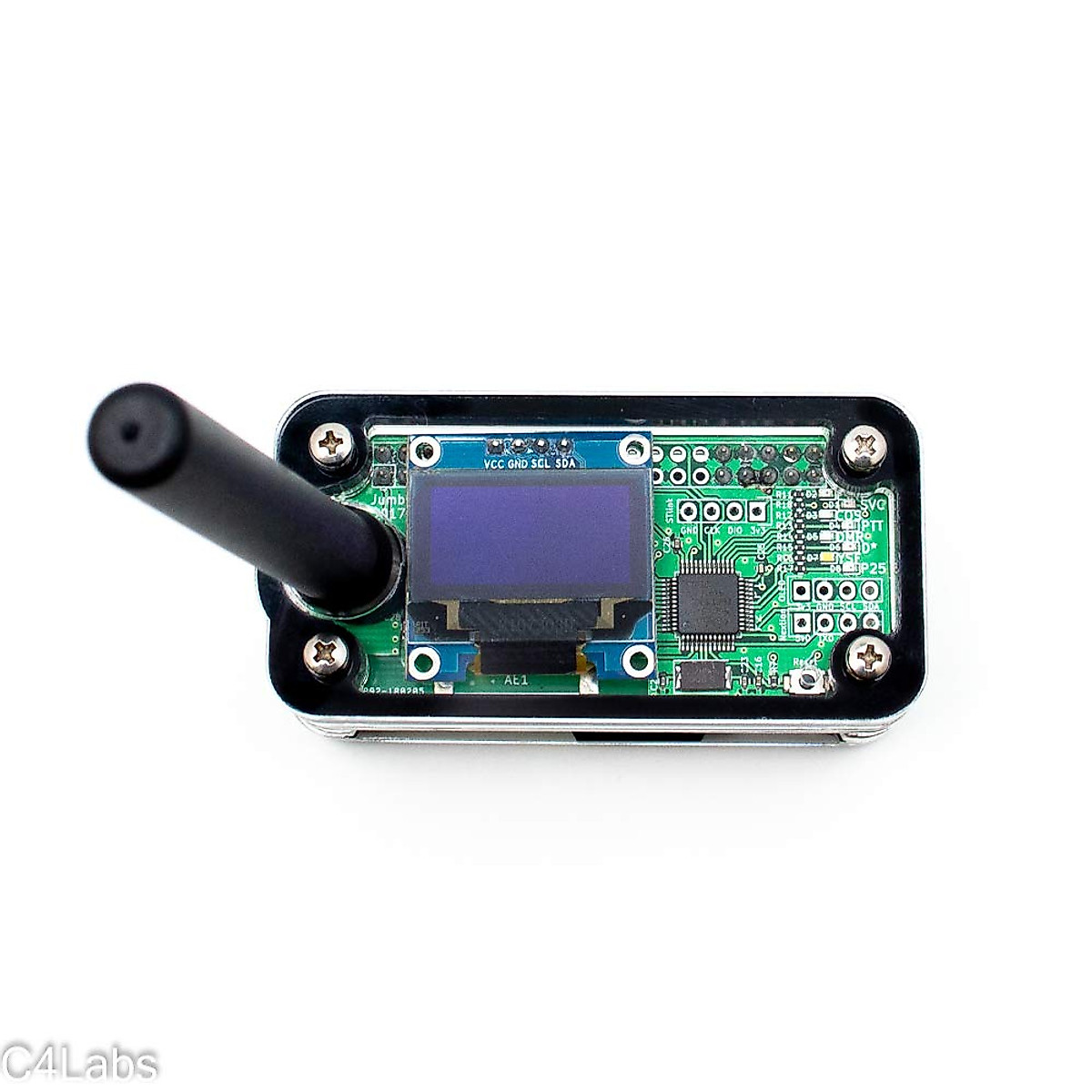 C4Labs - JRZ-1S case for Raspberry Pi Zero/Zero W & JumboSPOT or Lonestar MMDVM Simplex