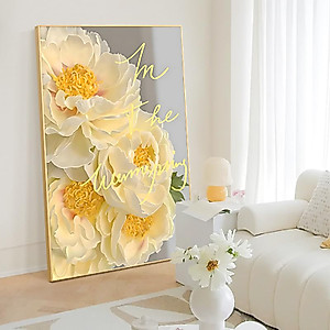 Diamond Painting Kits for Adults Flowers DIY 5D Diamond Art Kits Full Drill Diamond Painting Kits for Beginners,Gem Art and Crafts Home Decor 16x20inch