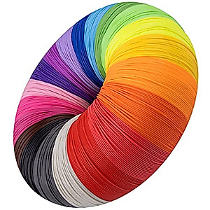 i3dpen PCL 3D Pen Refills - 3D Printer Refill Filament - 3D Pen Filament Refill - 3D Pen 1.75 mm PCL Filament Refill - Set of 20 Colors Filament for 3D Pen 328 Ft Total