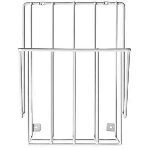 Spectrum Diversified Mountable Wrap Rack, White