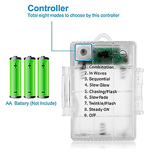 SUNJOYCO Patio Umbrella Lights