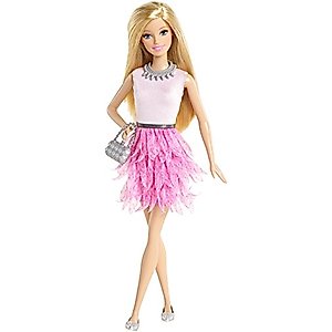 Barbie Fashionistas Doll with Pink Ruffled Dress